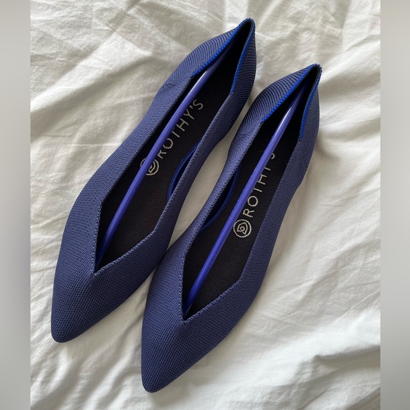 Rothy's | Shoes | Nib Rothys Point In Cobalt Solid | Poshmark